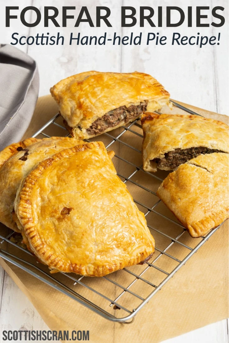 Forfar Bridie Recipe - Scottish Handheld Meat Pies - Scottish Scran
