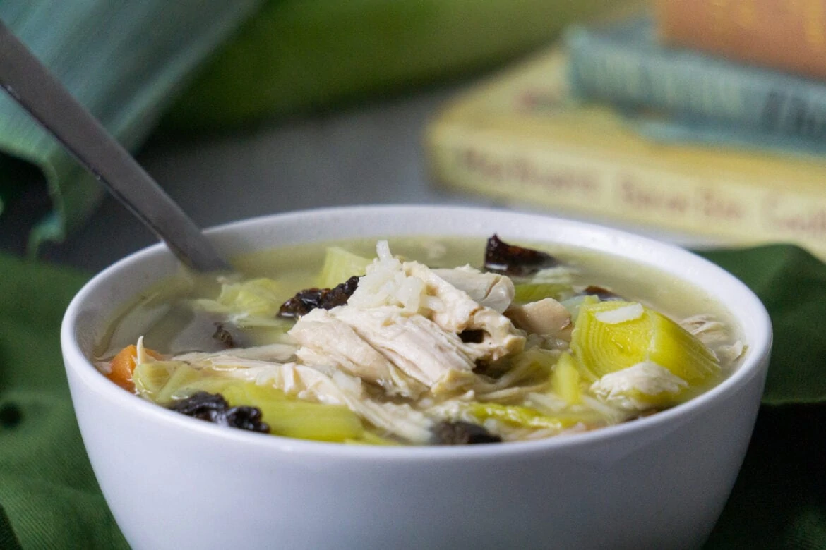 Tasty Scottish Cock-a-Leekie Soup Recipe - Scottish Scran