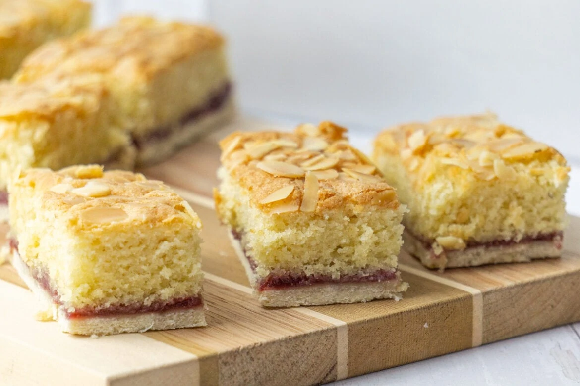 Simple Almond Slice Recipe - Scottish Scran