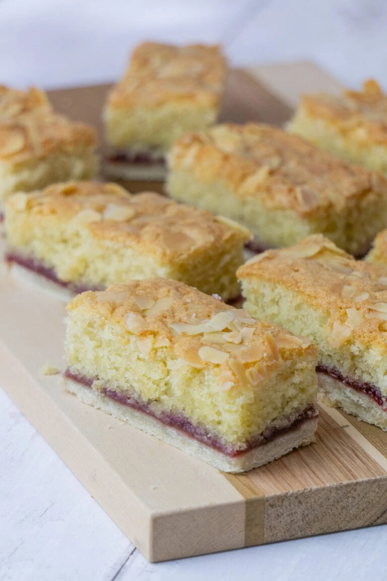 Simple Almond Slice Recipe - Scottish Scran