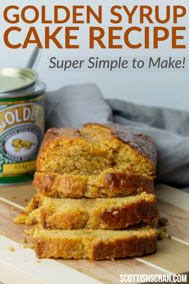 Super Simple Golden Syrup Cake Recipe - Scottish Scran