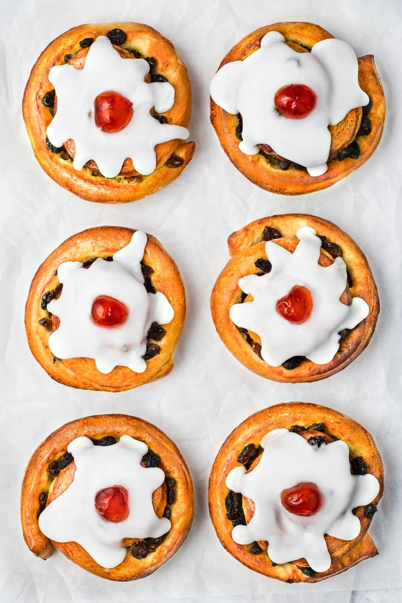 Homemade Belgian Buns Recipe - Scottish Scran