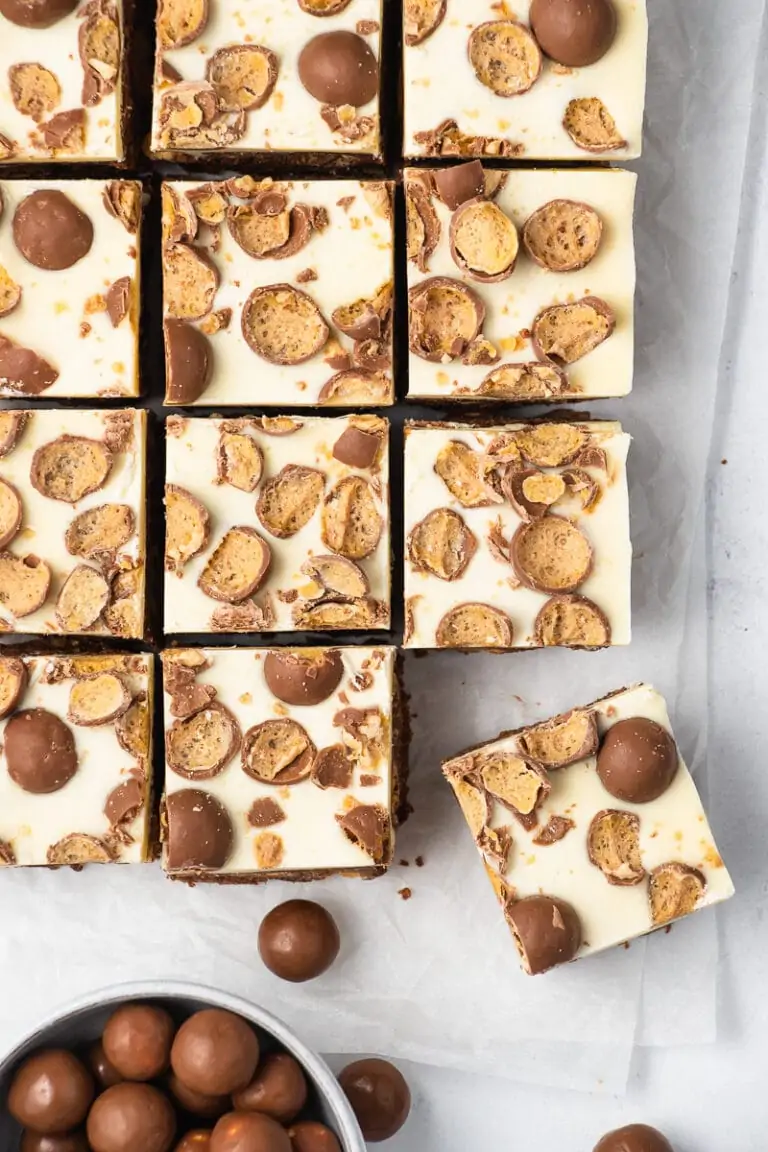No-Bake Malteser Traybake Recipe - Scottish Scran