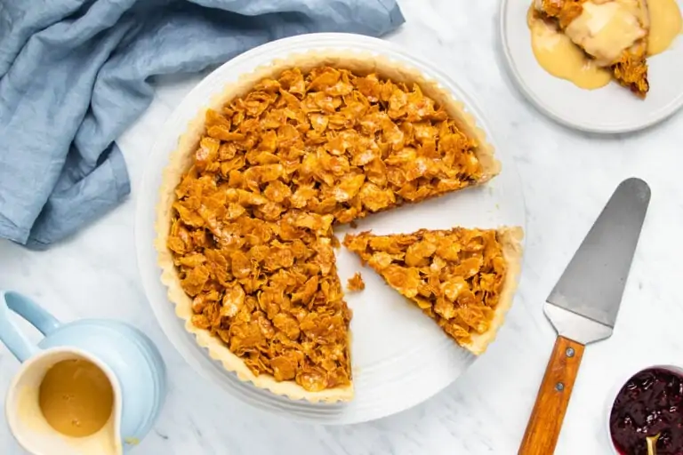 Cornflake Tart Recipe - A Simple School Classic! - Scottish Scran