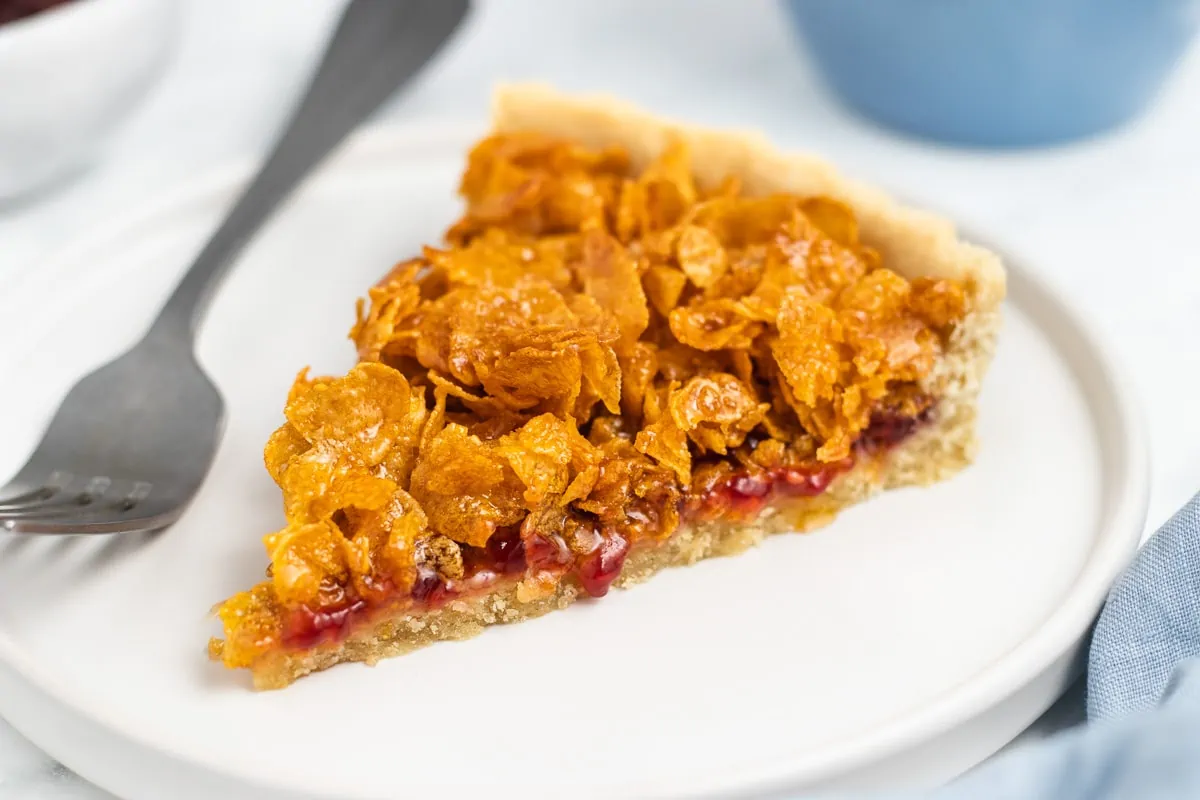 Cornflake Tart Recipe - A Simple School Classic! - Scottish Scran
