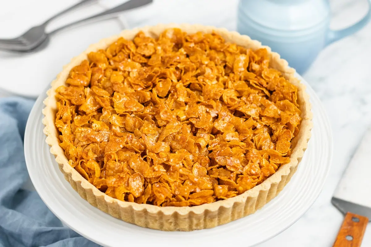 Cornflake Tart Recipe - A Simple School Classic! - Scottish Scran
