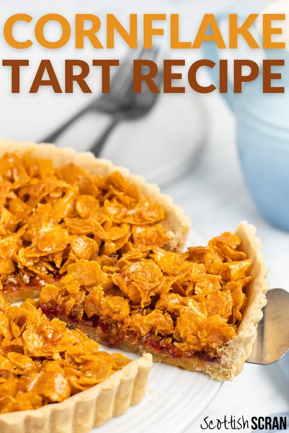 Cornflake Tart Recipe - A Simple School Classic! - Scottish Scran