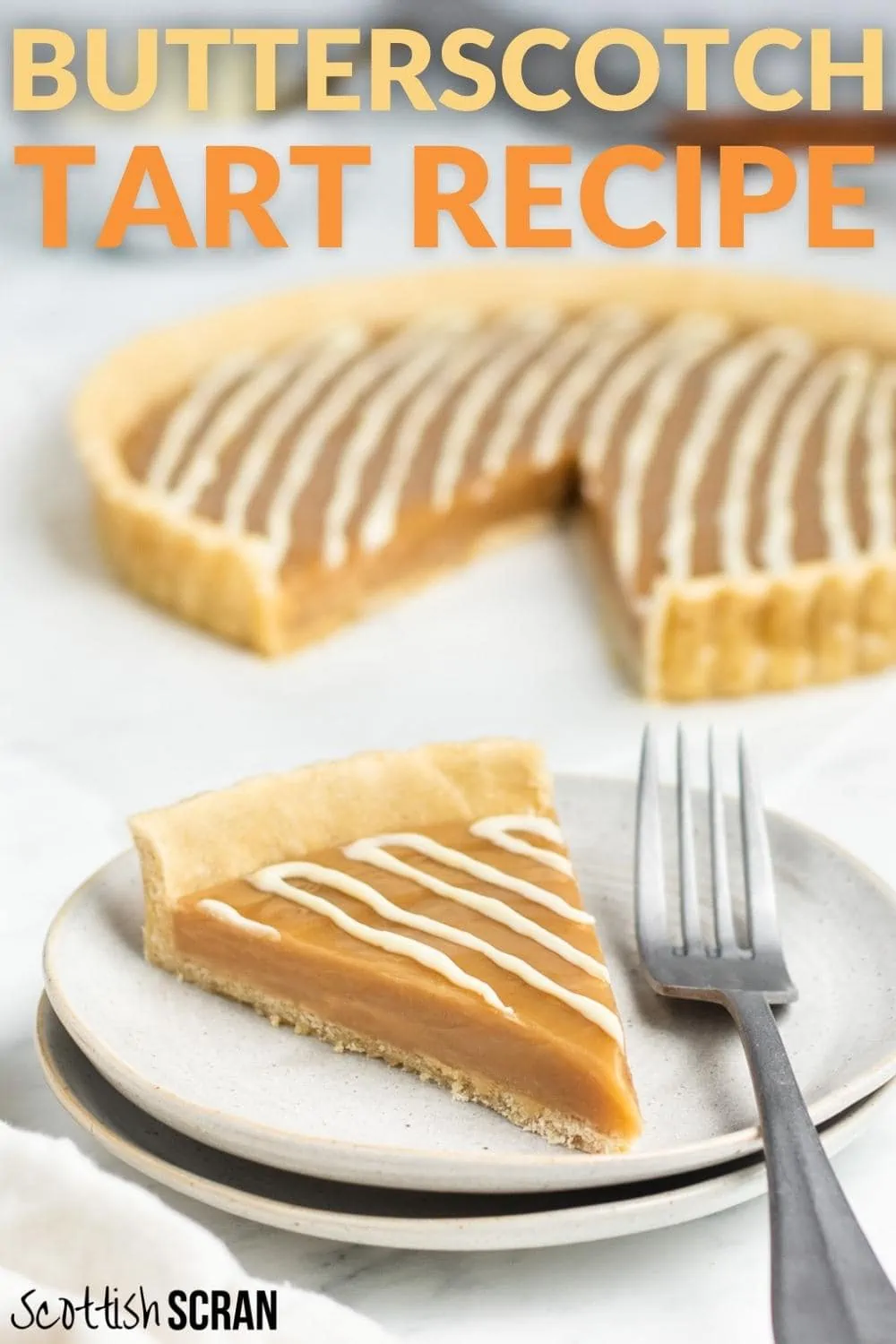 Old Fashioned Butterscotch Tart Recipe - Scottish Scran