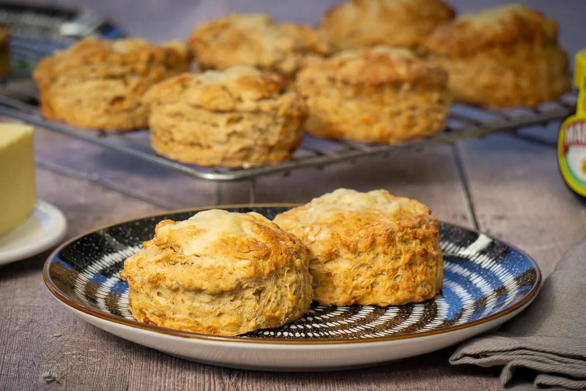 Easy Cheese and Marmite Scones Recipe - Scottish Scran