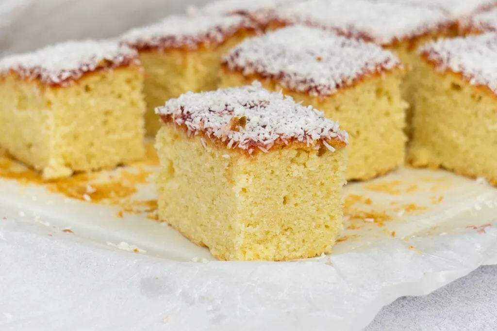 Classic Jam and Coconut Sponge Cake Recipe - Scottish Scran