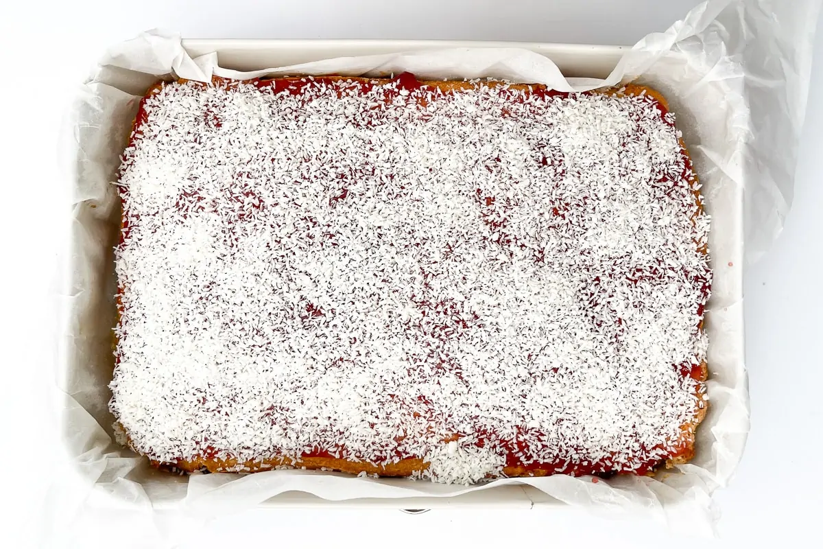 Classic Jam and Coconut Sponge Cake Recipe - Scottish Scran