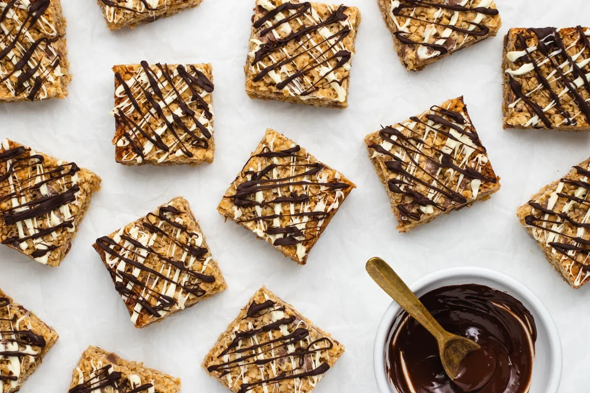 Easy Triple Chocolate Flapjack Recipe - Scottish Scran