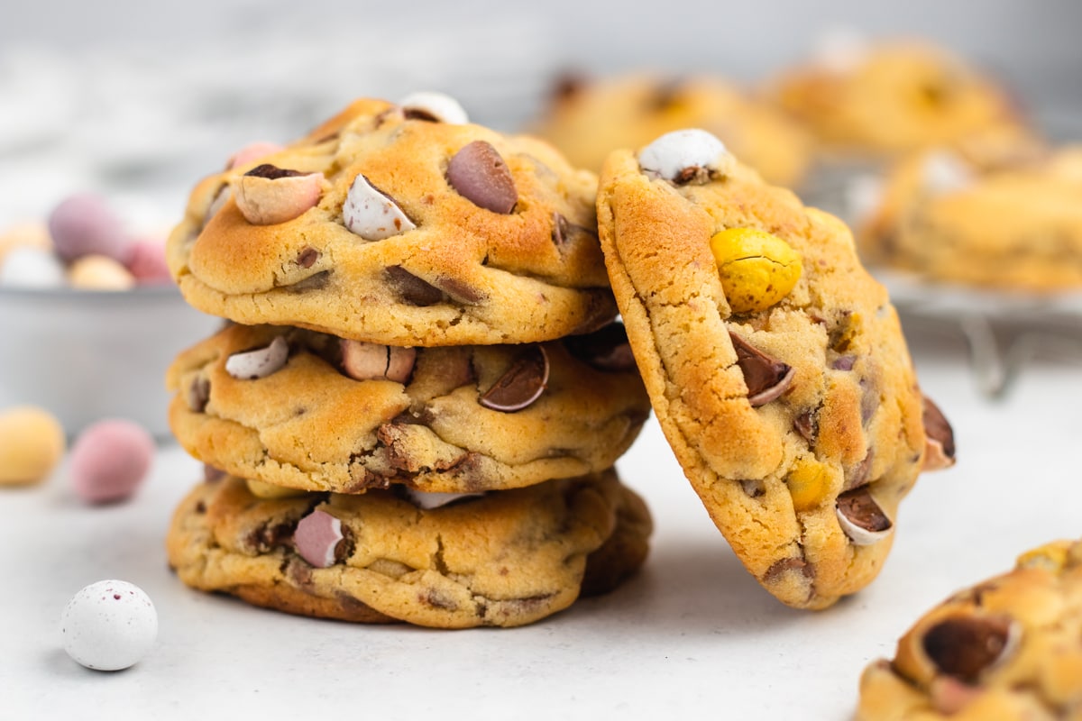 The Most Excellent NYC Mini Egg Cookies Recipe - Scottish Scran