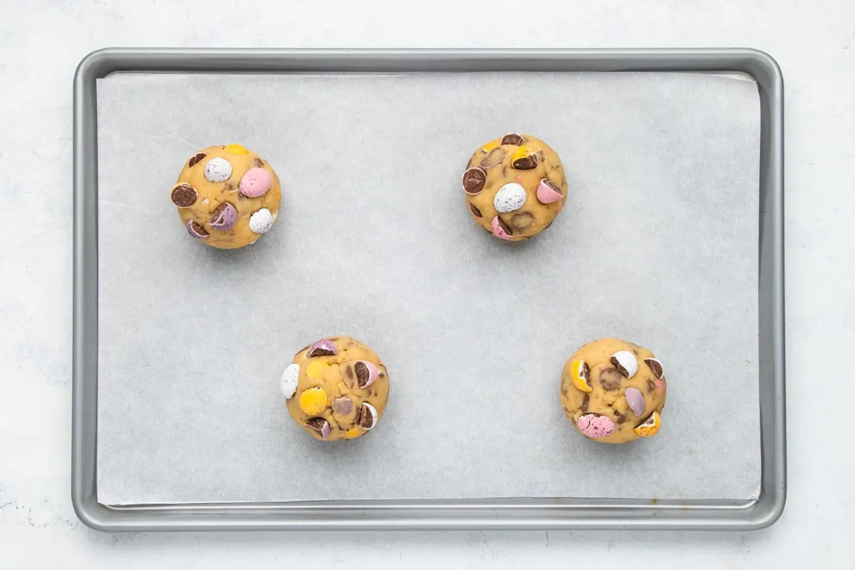 The Most Excellent NYC Mini Egg Cookies Recipe - Scottish Scran