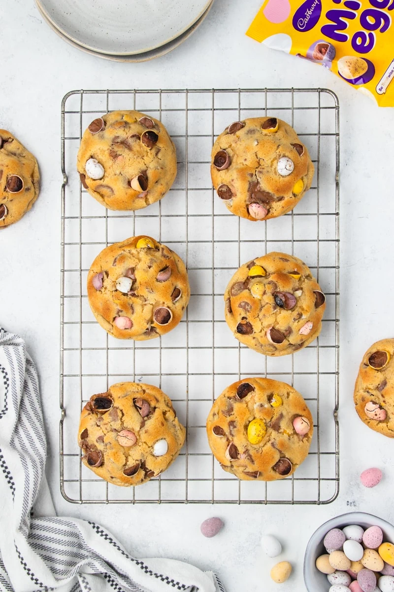 The Most Excellent NYC Mini Egg Cookies Recipe - Scottish Scran