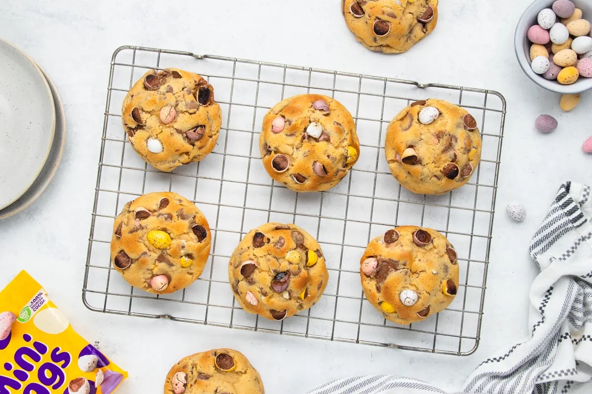 The Most Excellent NYC Mini Egg Cookies Recipe - Scottish Scran