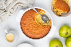 Eve's Pudding - A Simple Apple Sponge Recipe - Scottish Scran
