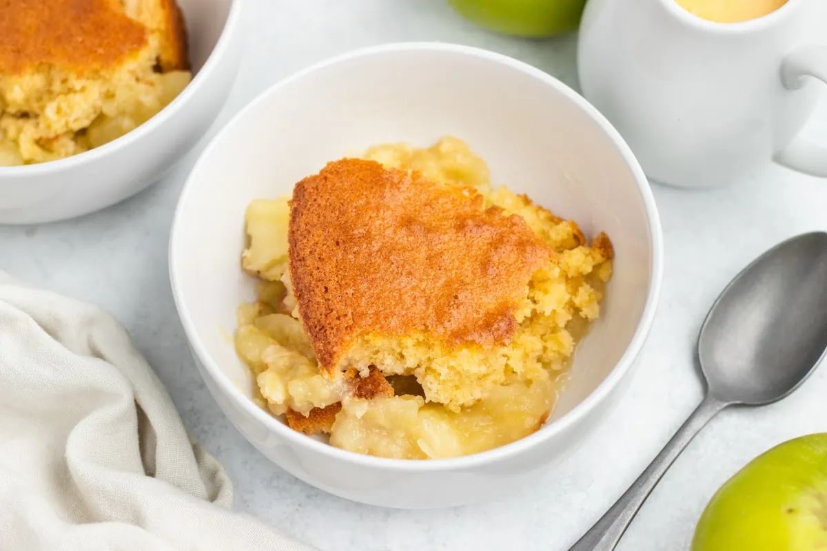 Eve's Pudding - A Simple Apple Sponge Recipe - Scottish Scran