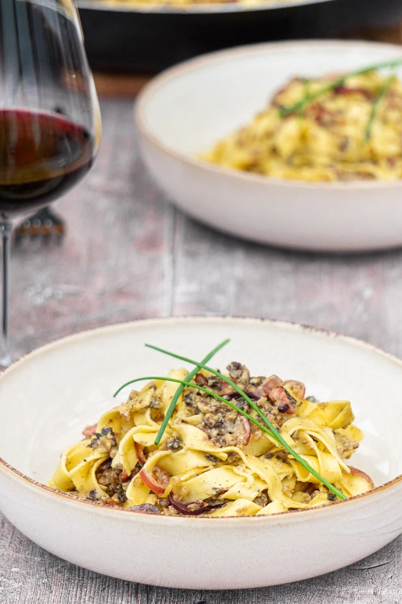 Delicious Creamy Haggis Pasta Recipe - Scottish Scran
