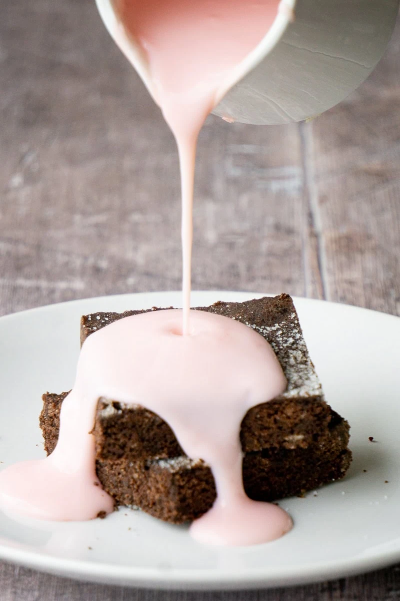 Chocolate Concrete and Pink Custard - Old School Recipe - Scottish Scran