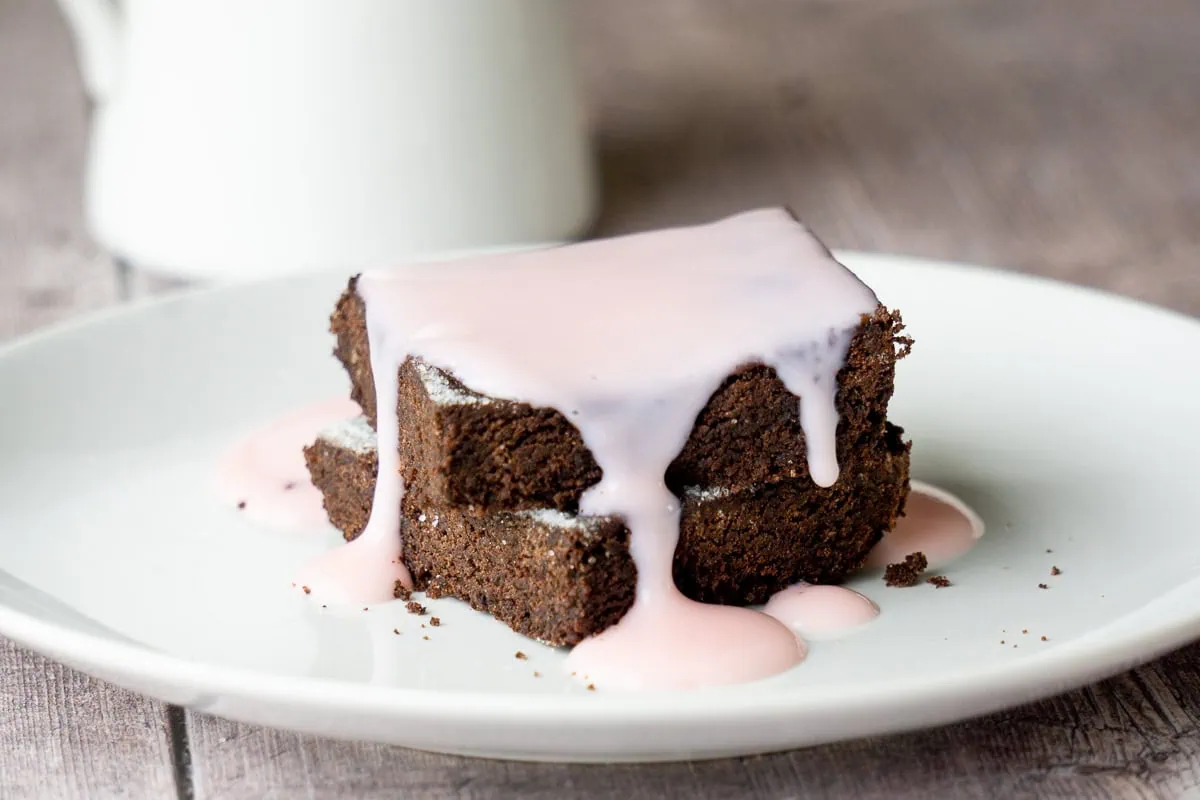 Chocolate Concrete and Pink Custard - Old School Recipe - Scottish Scran