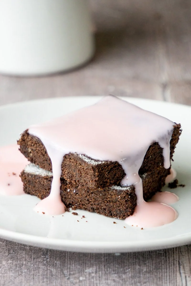 Chocolate Concrete and Pink Custard - Old School Recipe - Scottish Scran