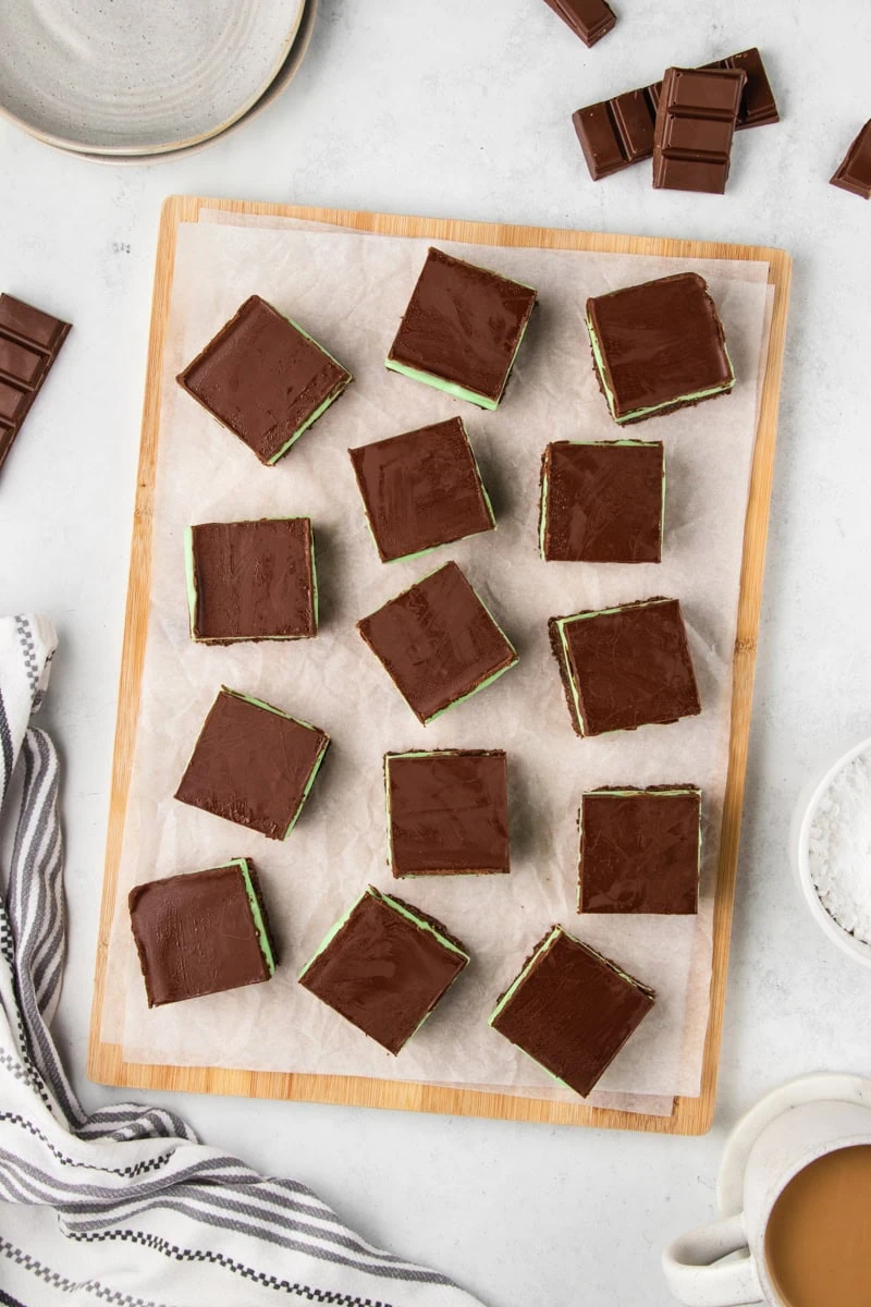 Perfect No-Bake Peppermint Slice Recipe - Scottish Scran
