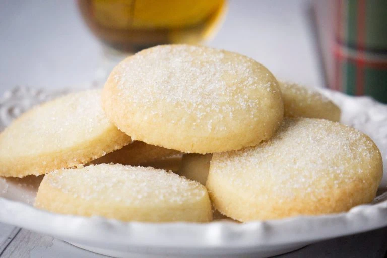 Classic Butter Shortbread Rounds Recipe - Scottish Scran